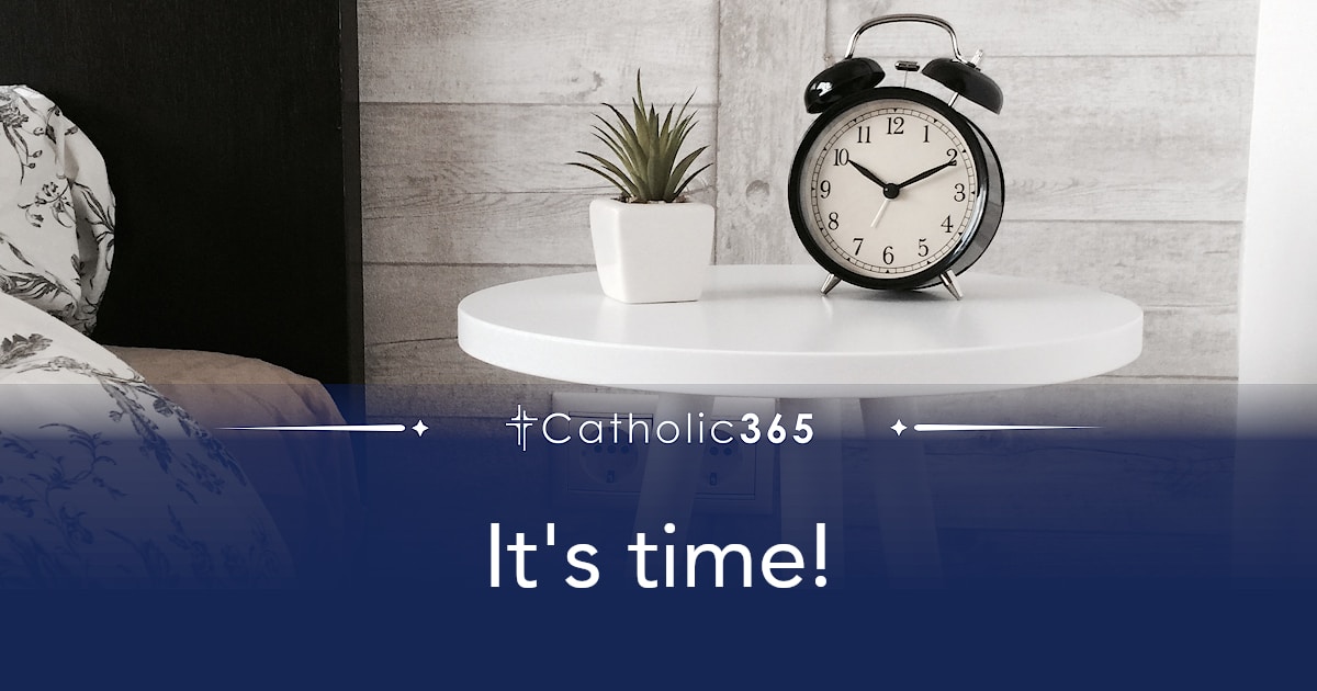 It's time!