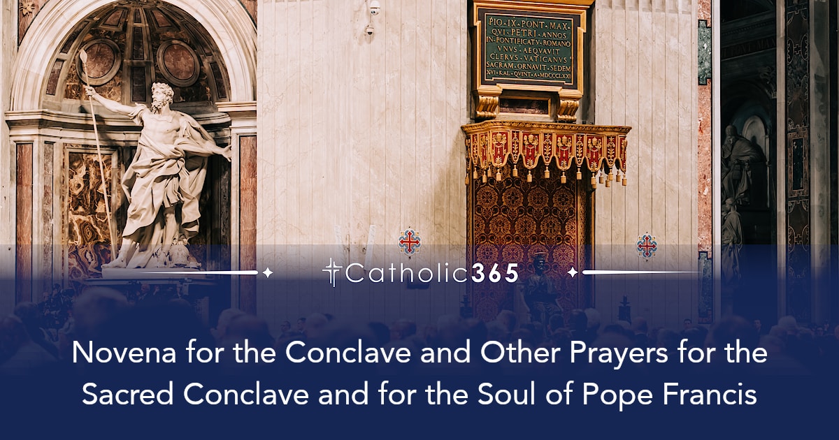 Novena for the Conclave and Other Prayers for the Sacred Conclave and ...